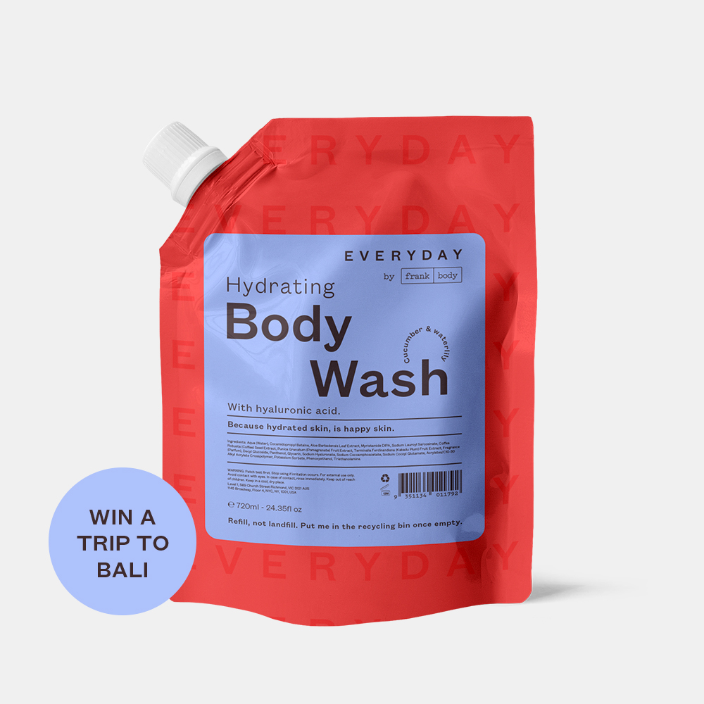 Clean Body Moisturizers & Exfoliators | frank body | AU