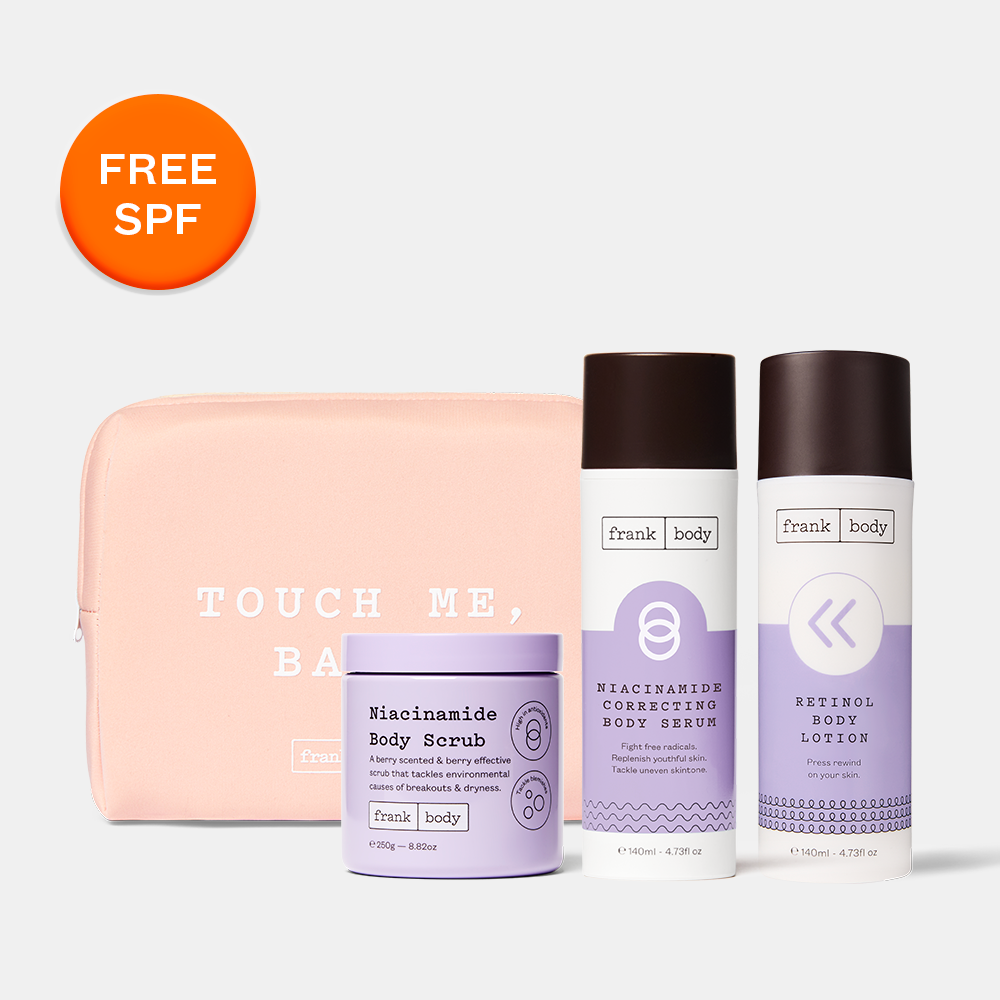 Clean Body Moisturizers & Exfoliators | frank body | AU